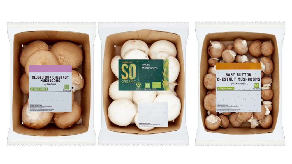 Packaging of mushroom store